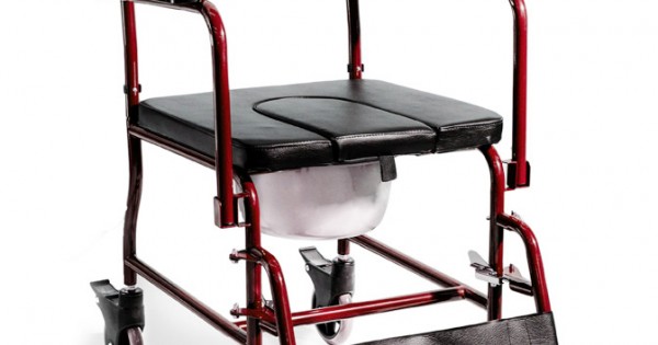 Αμαξίδιο Τουαλέτας Μπάνιου AC-33BR με Εμπρόσθιο Άνοιγμα Καθίσματος ...