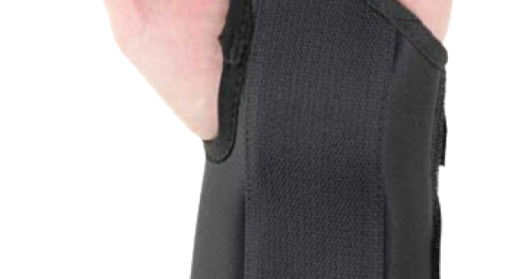 Ελαστικός Νάρθηκας Καρπού 20cm “FORMFIT WRIST 20”. Αριστερός. Μαύρο ...