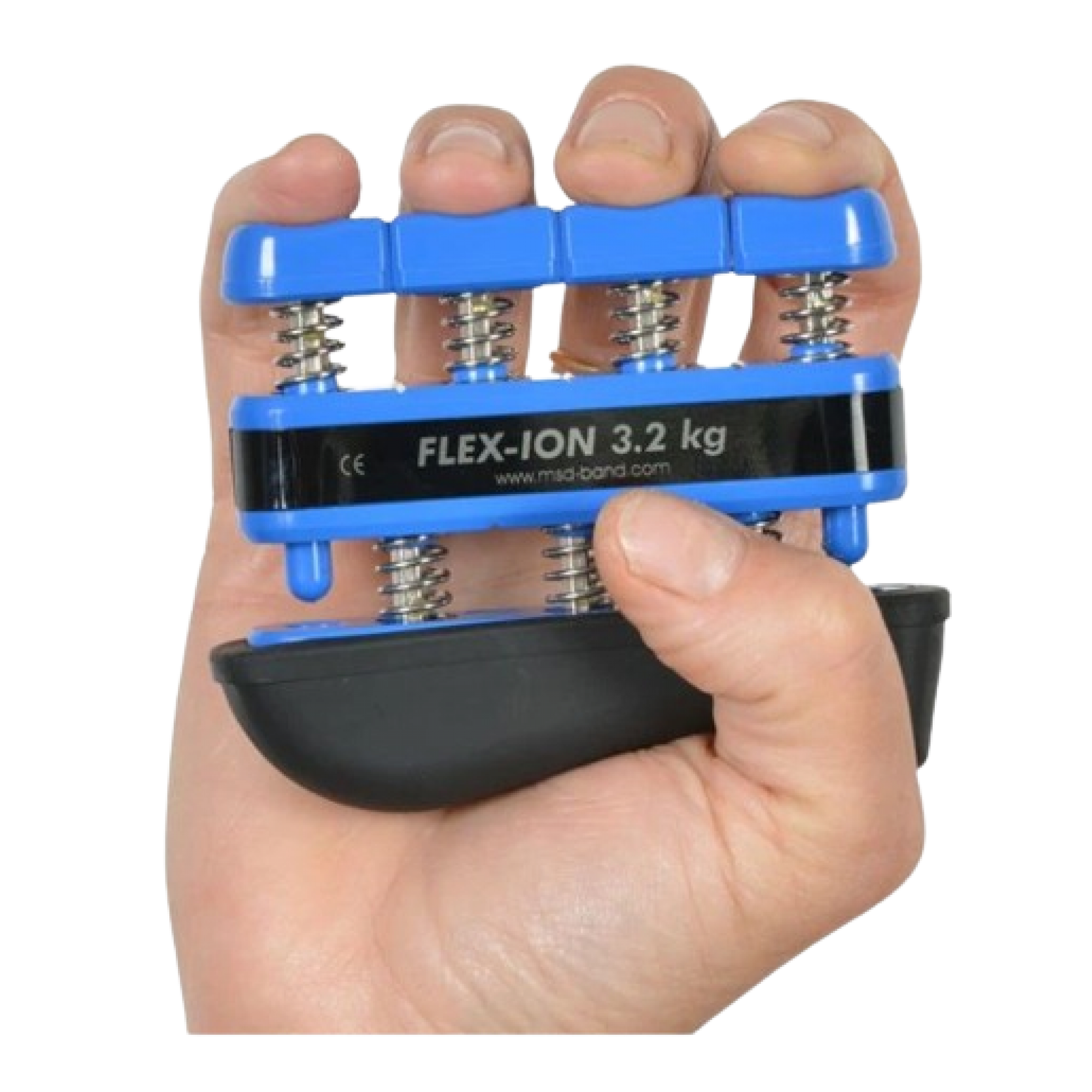 Γυμναστής Δακτύλων Μεμονομένων Πλήκτρων Ελατηρίου Moves FLEX-ION. Μπλε-Σκληρό 2x Αντίστασης 3 ...